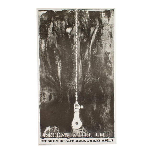 1966 Risd Museum of Art Poster by Jasper Johns | Chairish