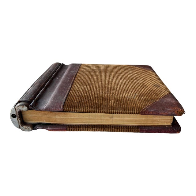 Early 20th Century Trust of New York City Vintage Leather Ledger Book ...