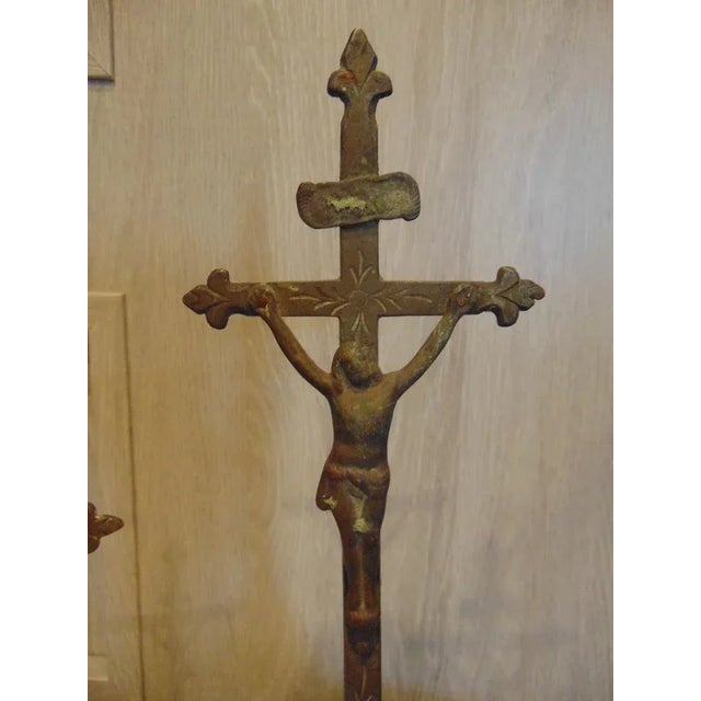 Pre-War Brass Crosses, 1920s, Set of 2 | Chairish