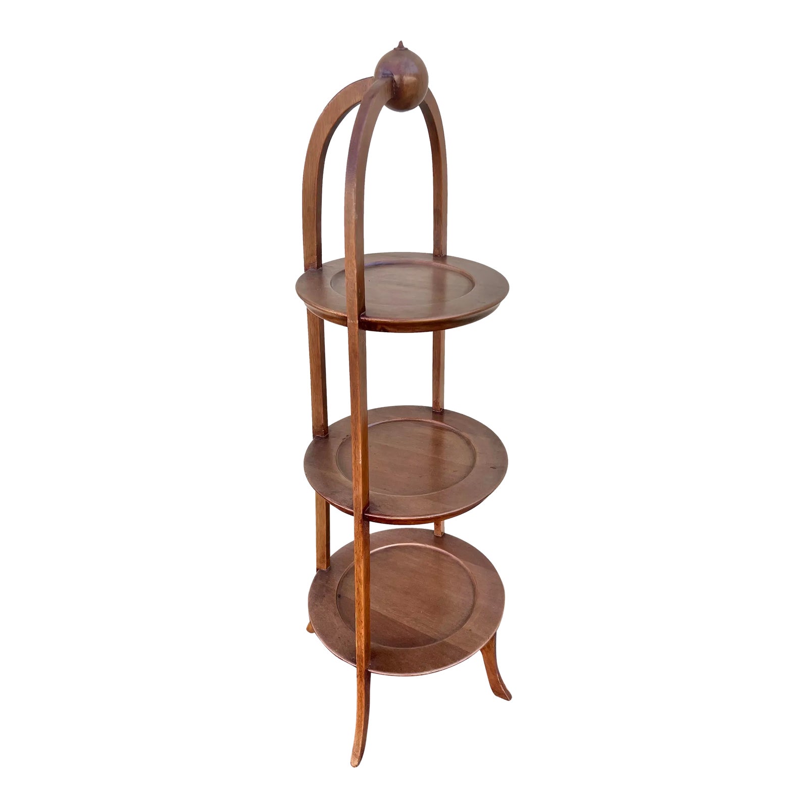 3 Tiered Wooden Muffin or Pastry Rack | Chairish