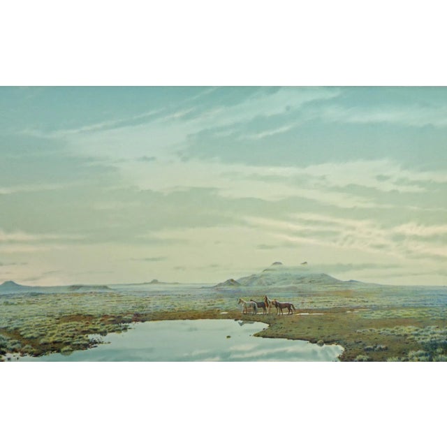 1980s Vintage Keith Rasmussen "Sunrise - Navajo Nation" Signed Art ...