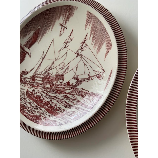 1939 Rockwell Kent Ship Plates - a Pair | Chairish