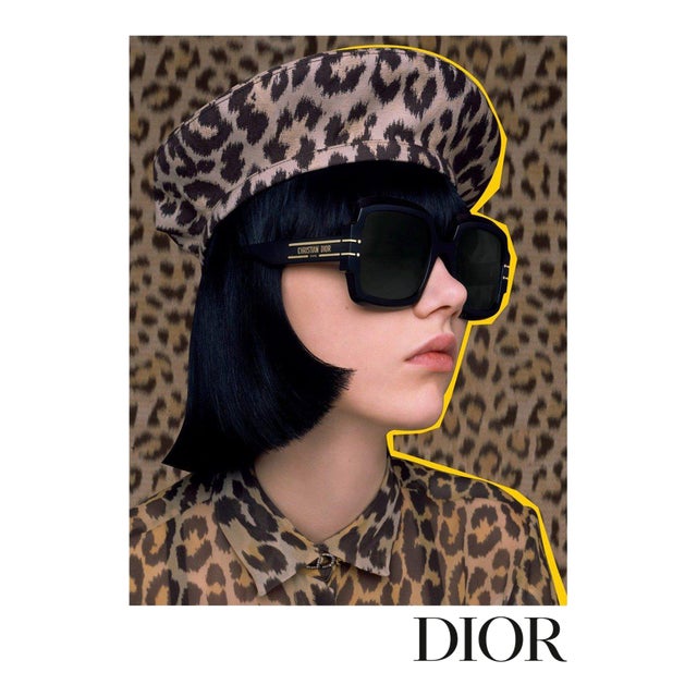 2021, Dior Leopard Poster | Chairish