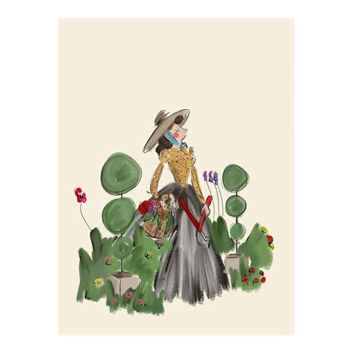 "The Gardener" Limited Edition Print on Etching Paper by Tug Rice 2018 ...