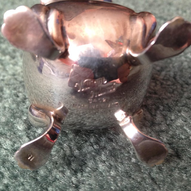 Mid 20th Century English William Adams Silver Pepper Shakers - a Pair ...