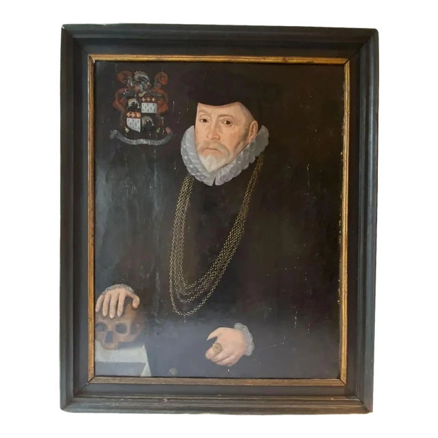 Hieronimo Custodis Oil on Panel Painting, Portrait of Martin James of ...
