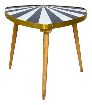 kidney shaped side table