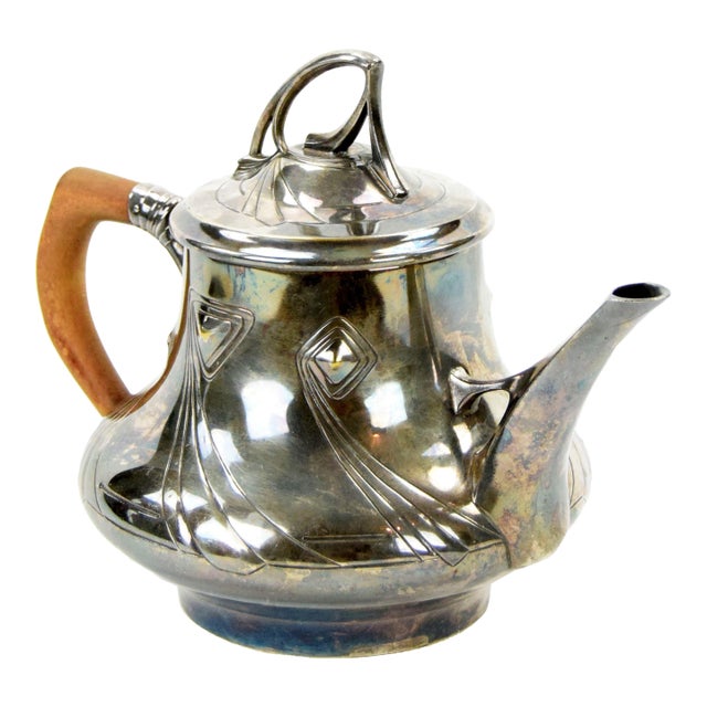 Art Nouveau Wmf Teapot, 1906 | Chairish