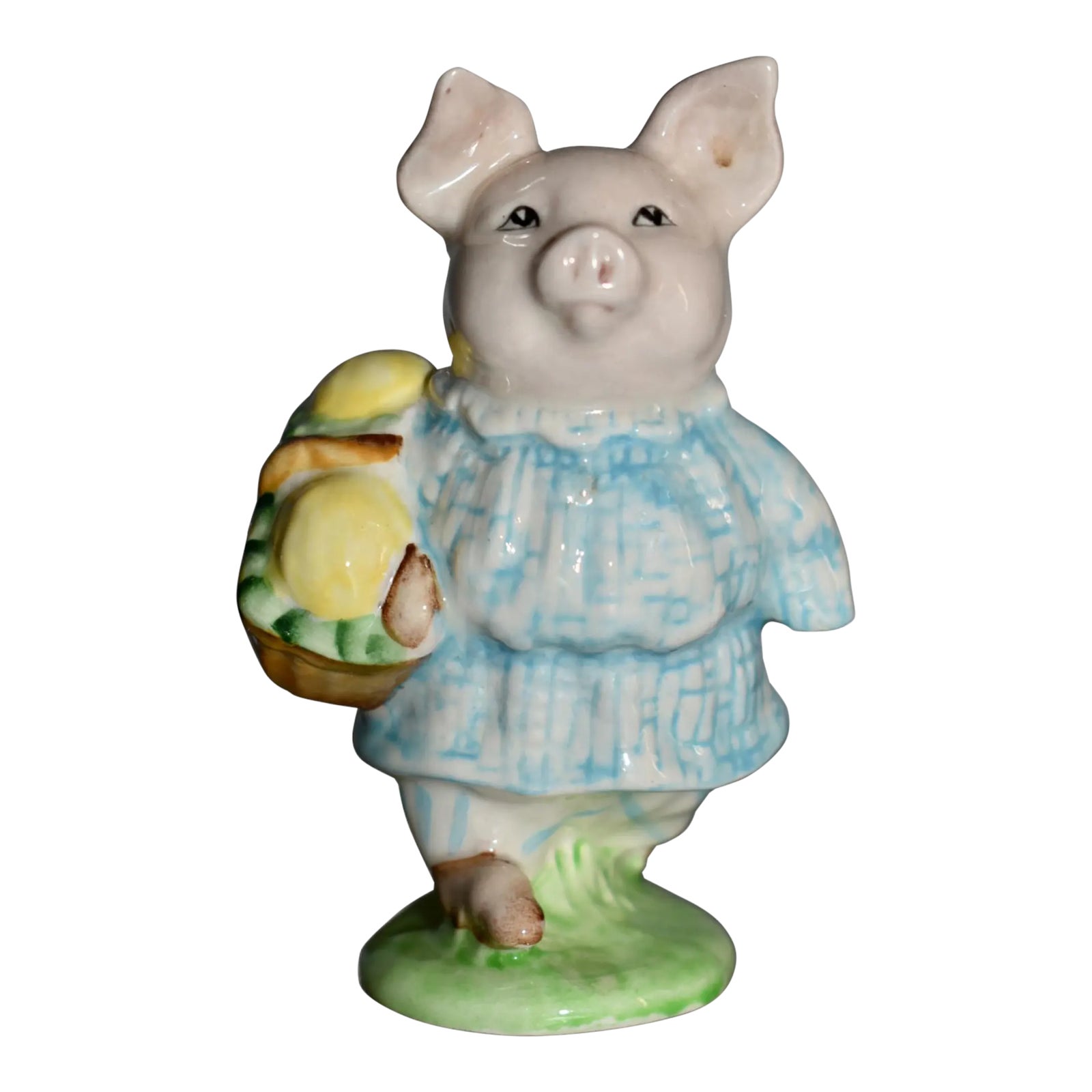 Vintage Beswick Beatrix Potter's "Little Pig Robinson" Figurine | Chairish