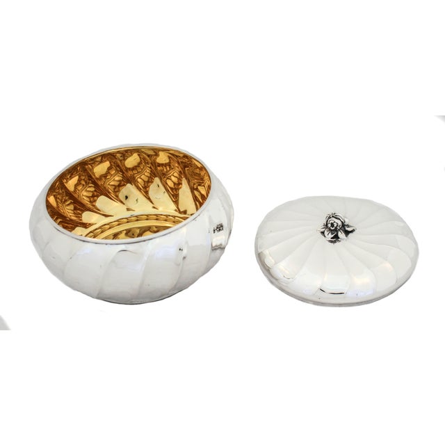 1960s Sterling Silver Italian Box | Chairish