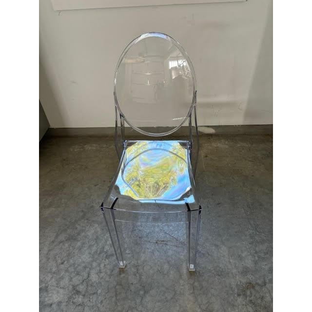 Set of 2 Kartell Victoria Ghost Chairs | Chairish