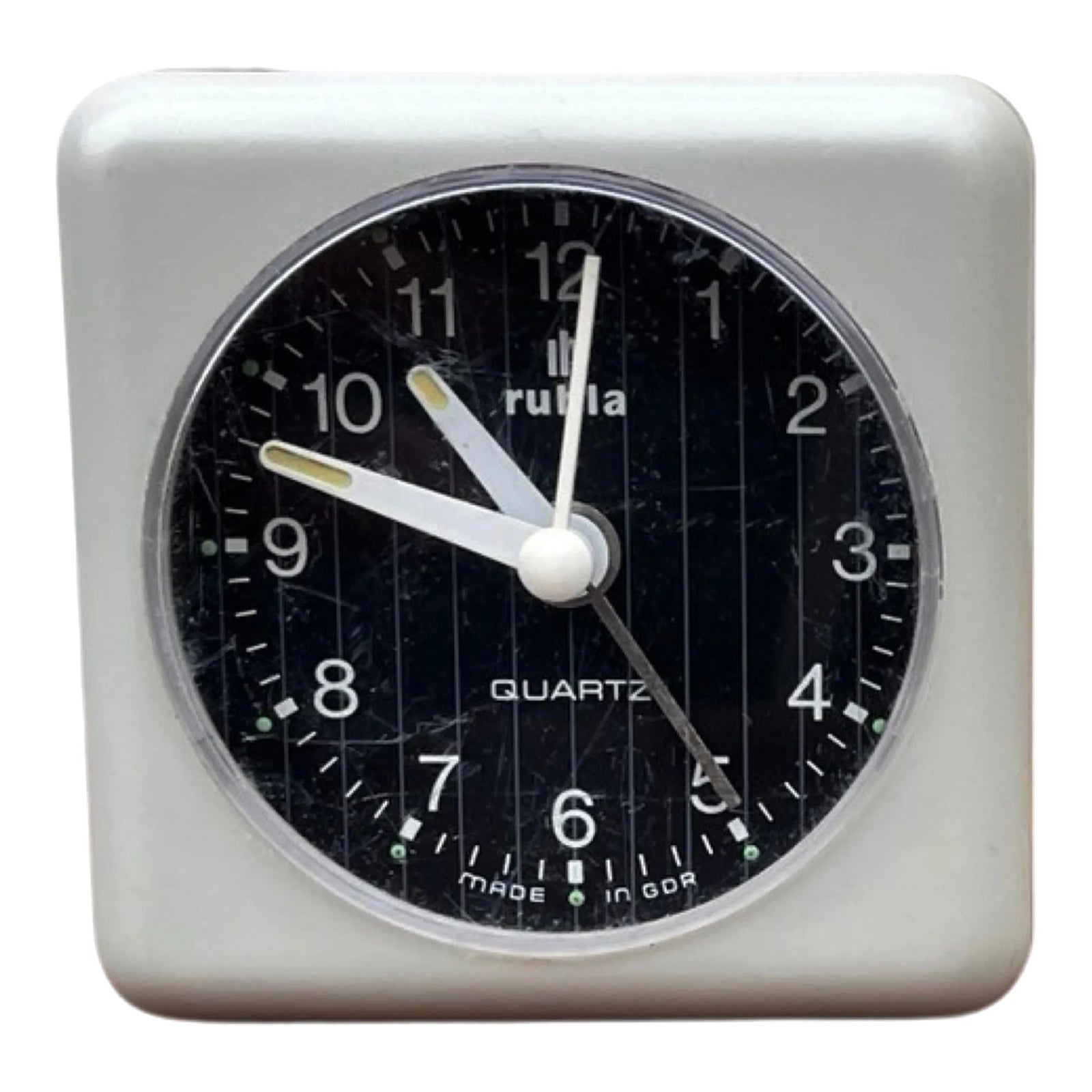 Gray, Small Ruhl Electric Alarm Clock, Germany, 1980s. | Chairish