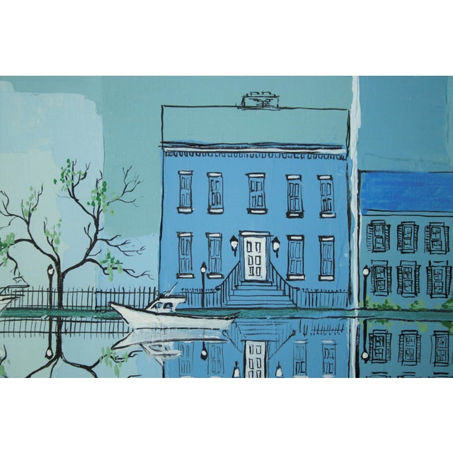 Three Oil on Canvas by Lisa Forster | Chairish