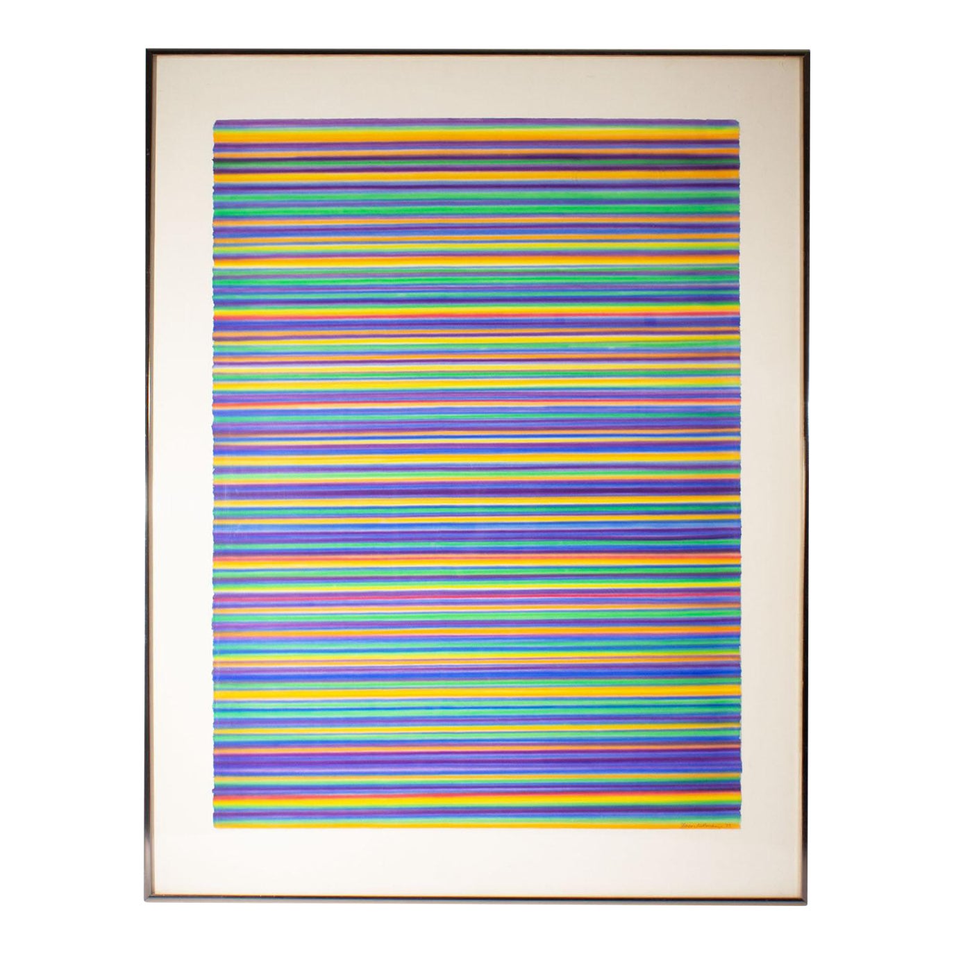 1973 Airbrush on Paper Painting by Steve Redman | Chairish