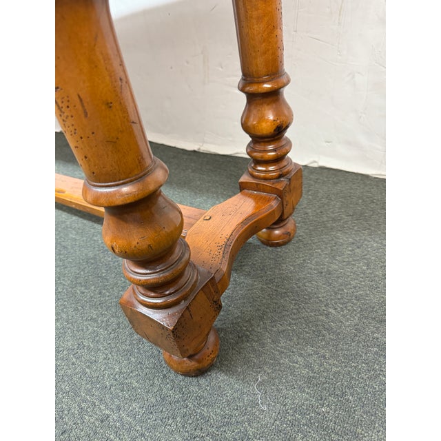 Custom Vintage French Hunt Board Table | Chairish