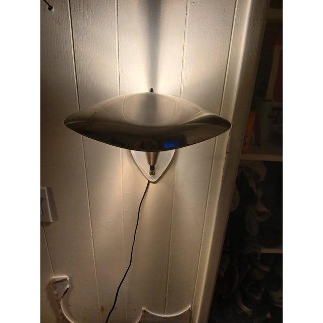 Modern Minimalist Reflector Table Lamp/Sconce | Chairish