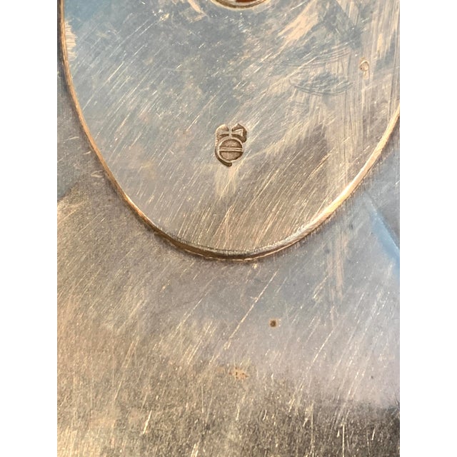 Antique XL Barker Brothers Siver-Plate Meat Dome, Clan Maclean Crest ...