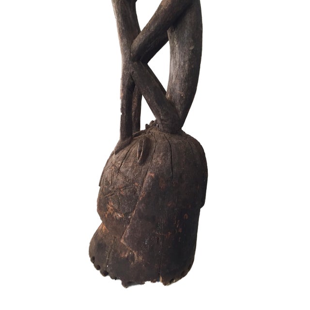 Old /Mossi Monkey Helmet / Mask Burkina Faso | Chairish