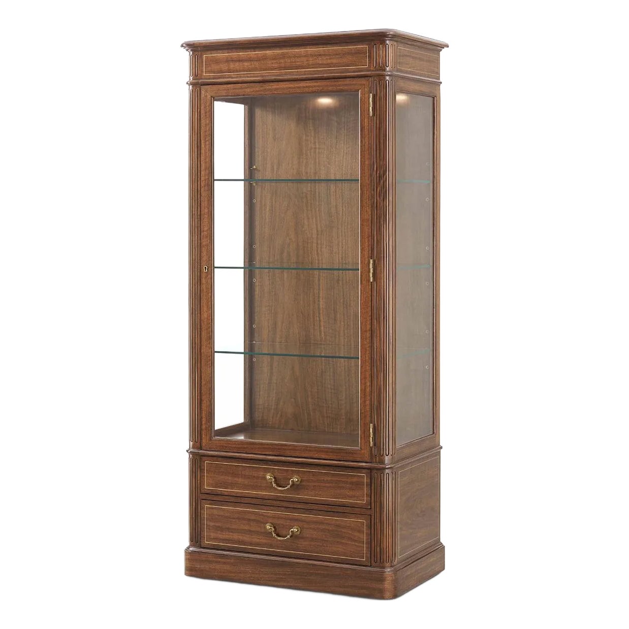 Regency Display Bookcase | Chairish