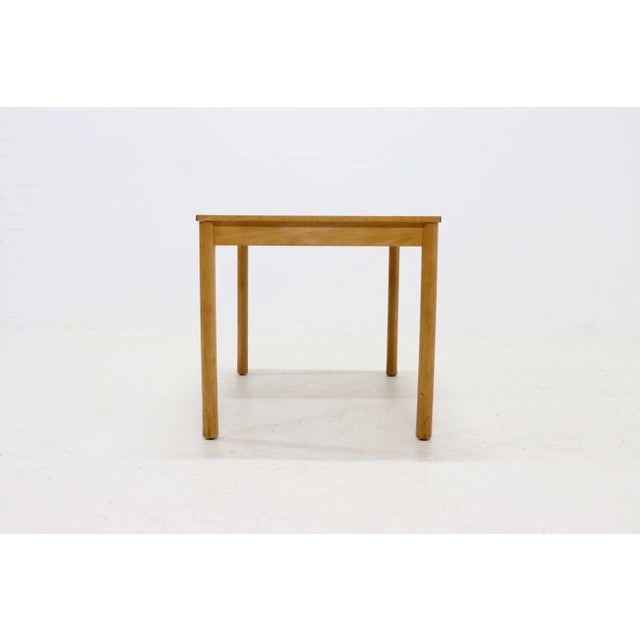 Vintage Birch and Linoleum Dining Table, 1960s | Chairish