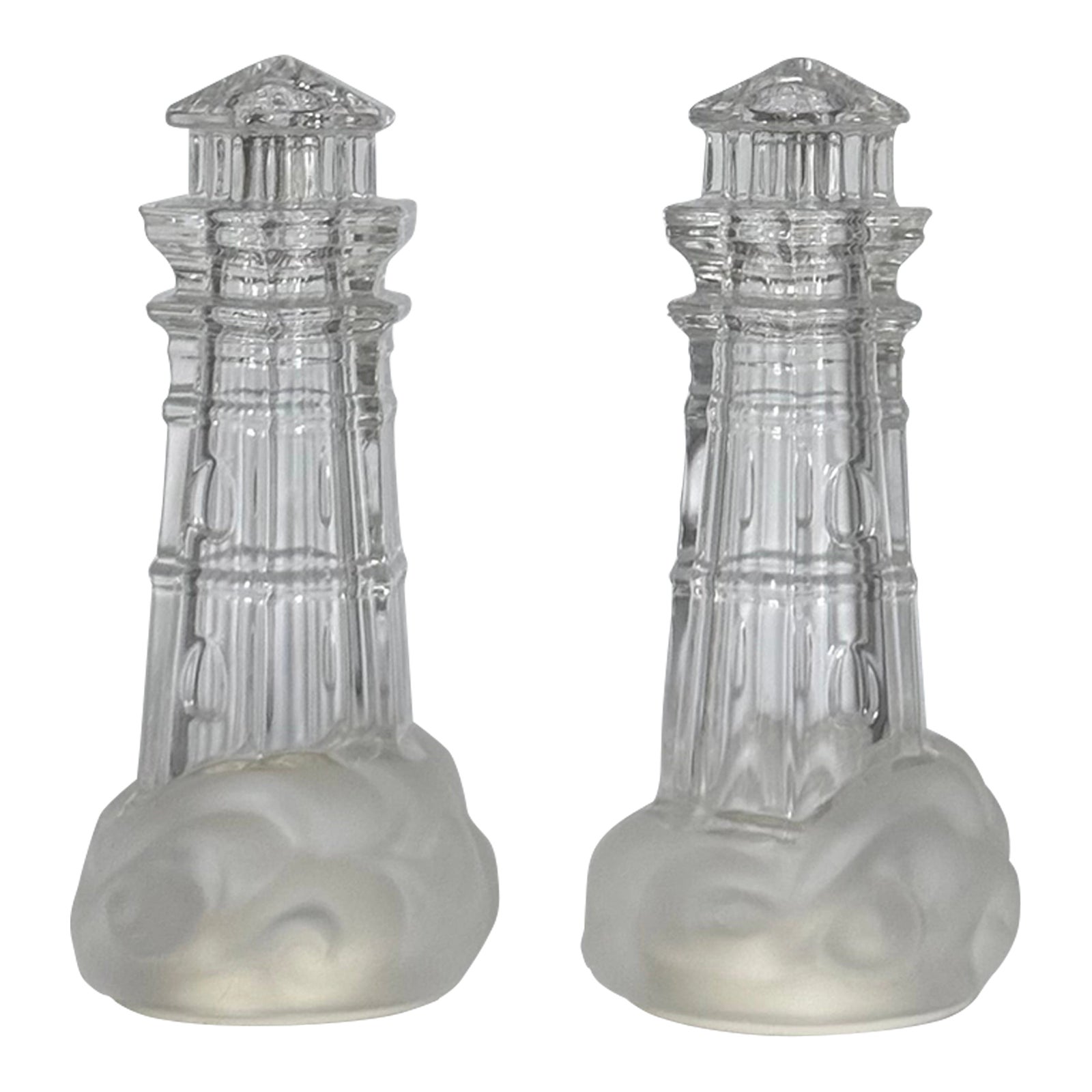 Lenox Lighthouse Maritime Nautical Motif Salt & Pepper Shakers - Set of ...