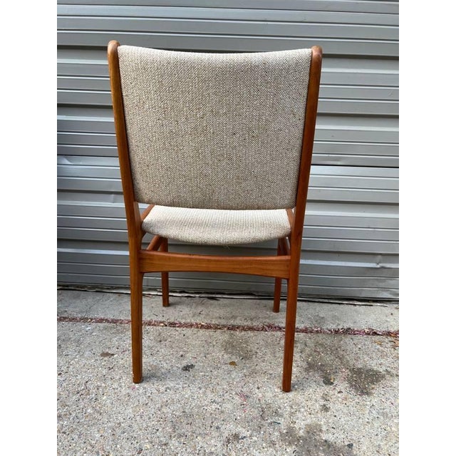 Late 20th Century Set of 8 Mid Century Modern Danish Teak Dining Chairs ...