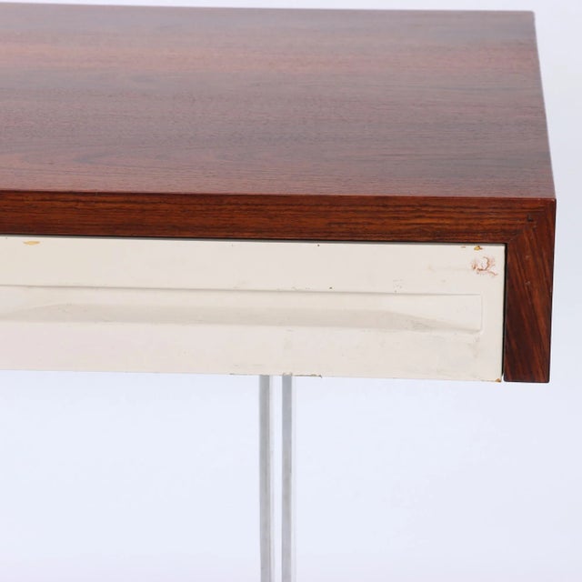 Mid 20th Century Italian Two Part L-Shaped Desk | Chairish