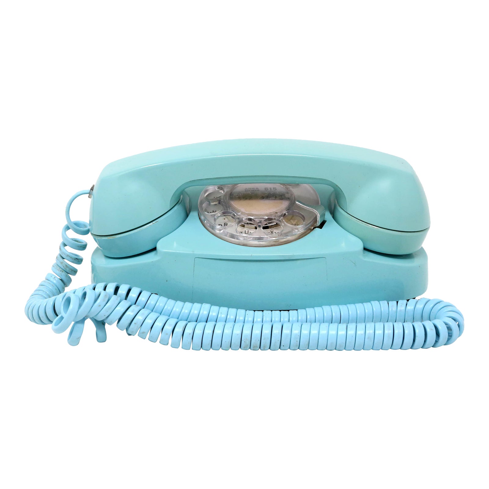 Vintage Turquoise Rotary Princess Telephone | Chairish