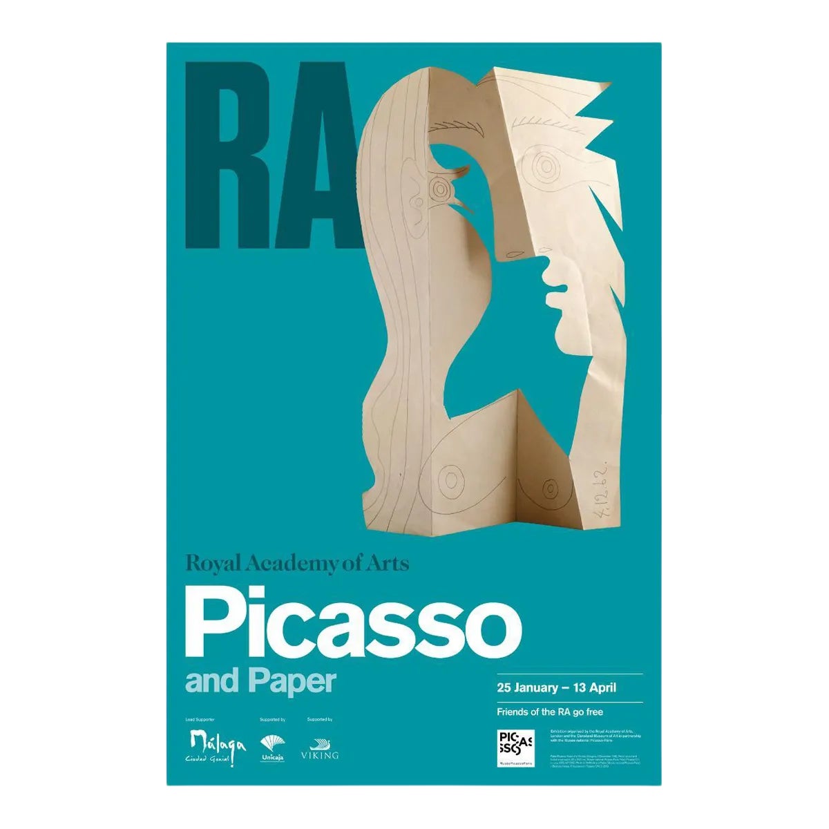 2021 Royal Academy of Arts Pablo Picasso Exhibition Poster | Chairish