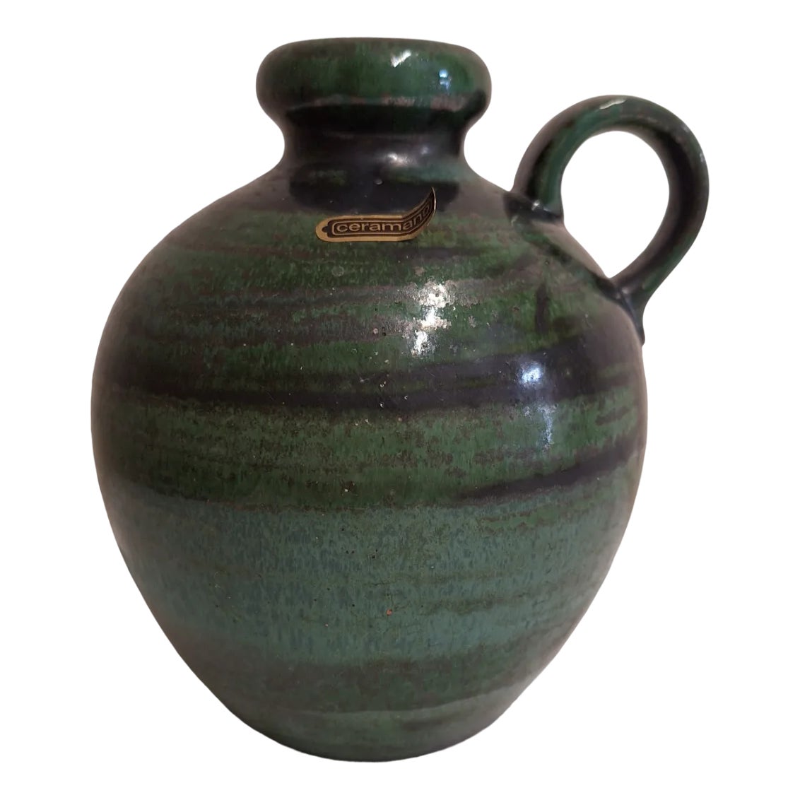 Vintage German Ceramic Vase from Ceramano, 1970s | Chairish