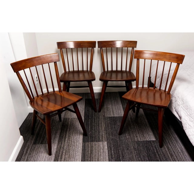 Mid Century Modern Willett Furniture Co. Dining Chairs Set of 4 | Chairish