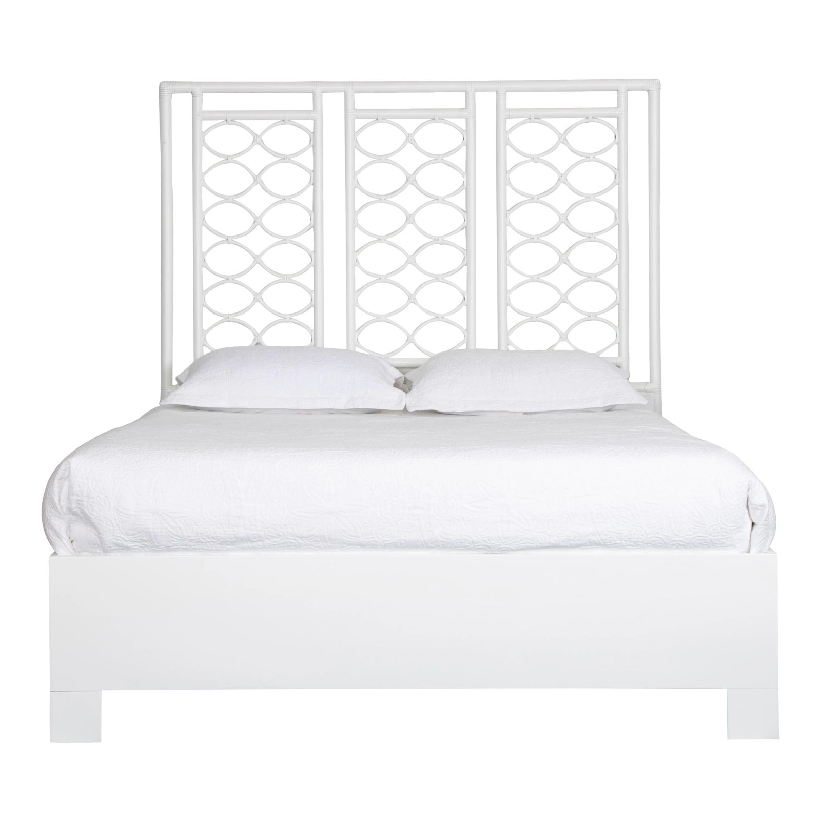 Infinity Bed Queen - White | Chairish