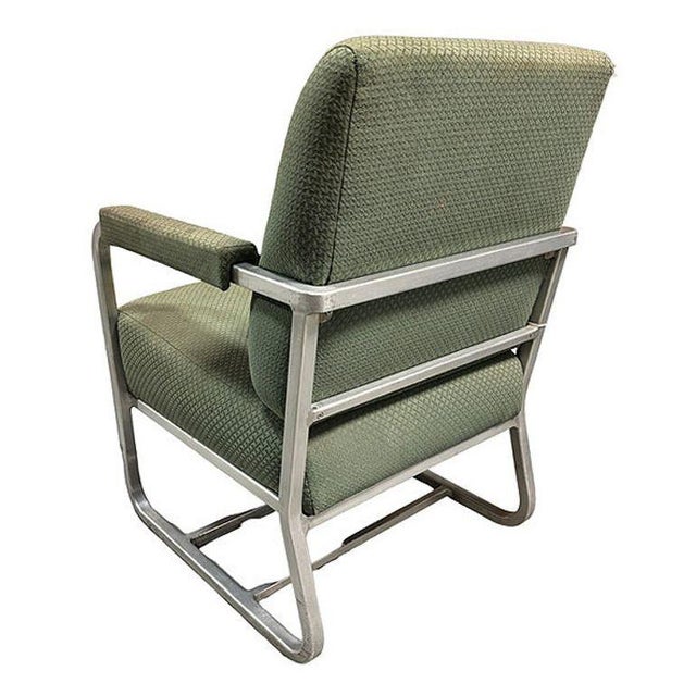Aluminum Pullman Passenger Train Railroad Lounge Chair by Emeco, Pair ...