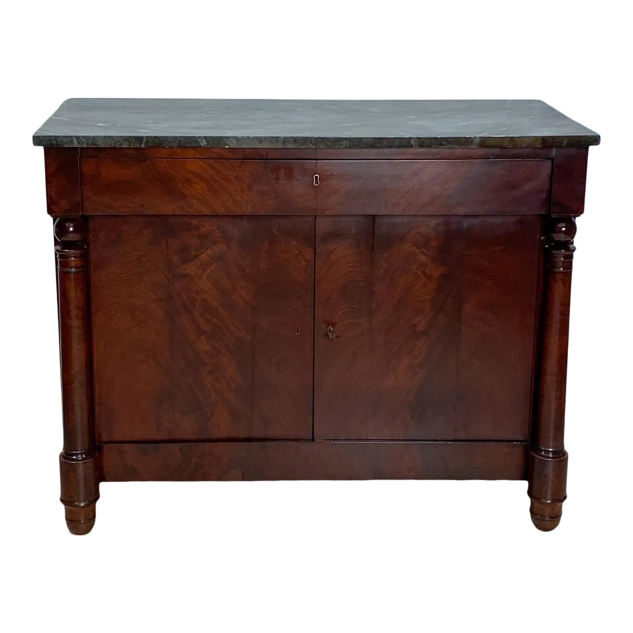 Circa 19th Century French Empire Buffet | Chairish