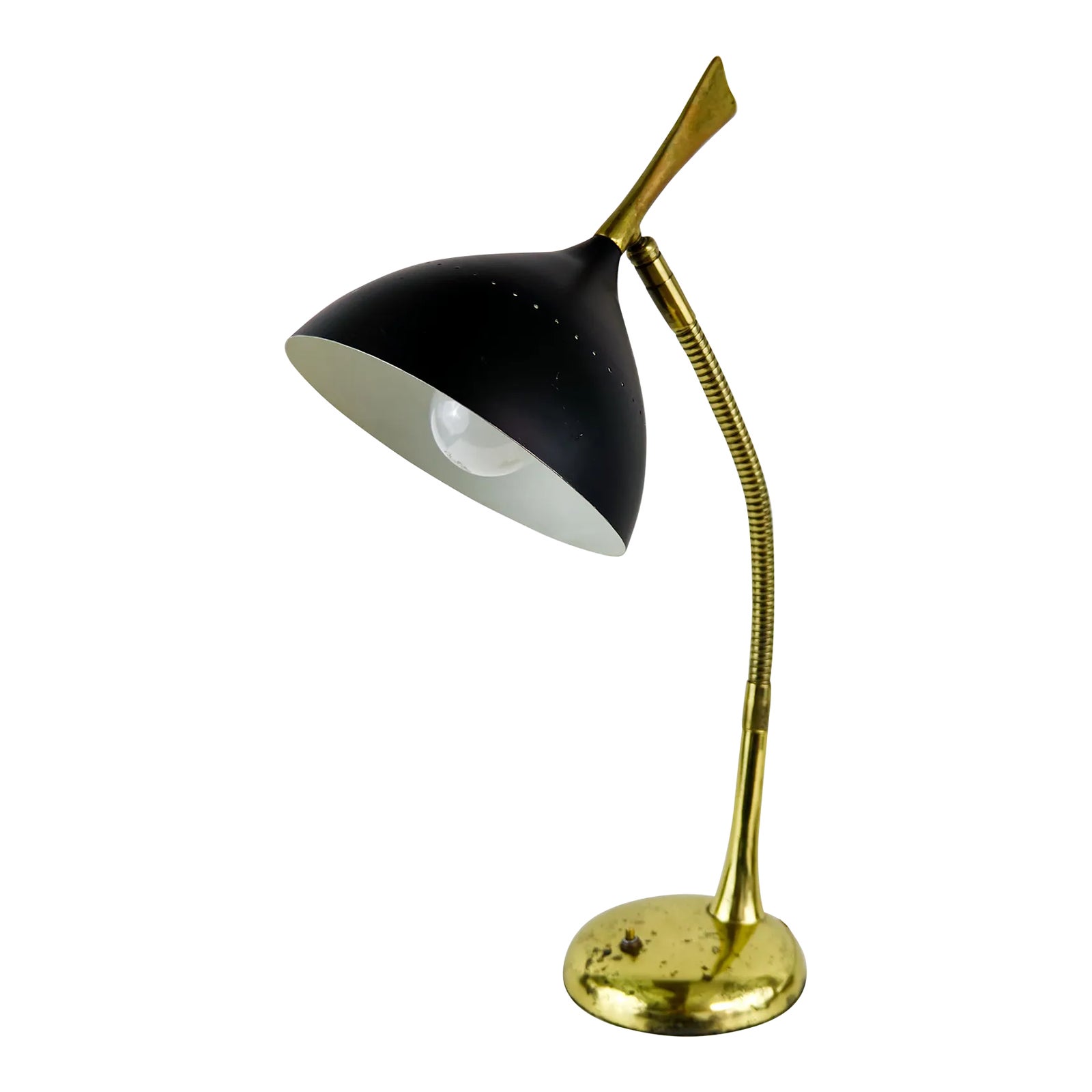 1960s Gerald Thurston Gooseneck Task Lamp | Chairish