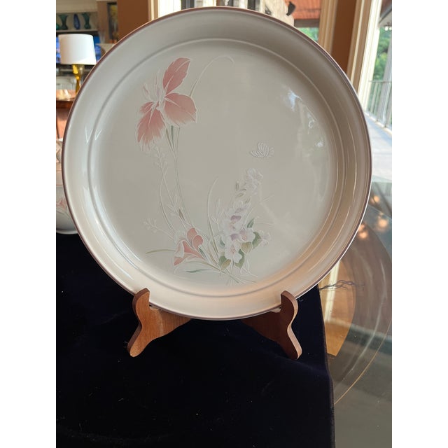 1990s Noritake Spring Orchid 57-Piece Dinnerware Set | Chairish
