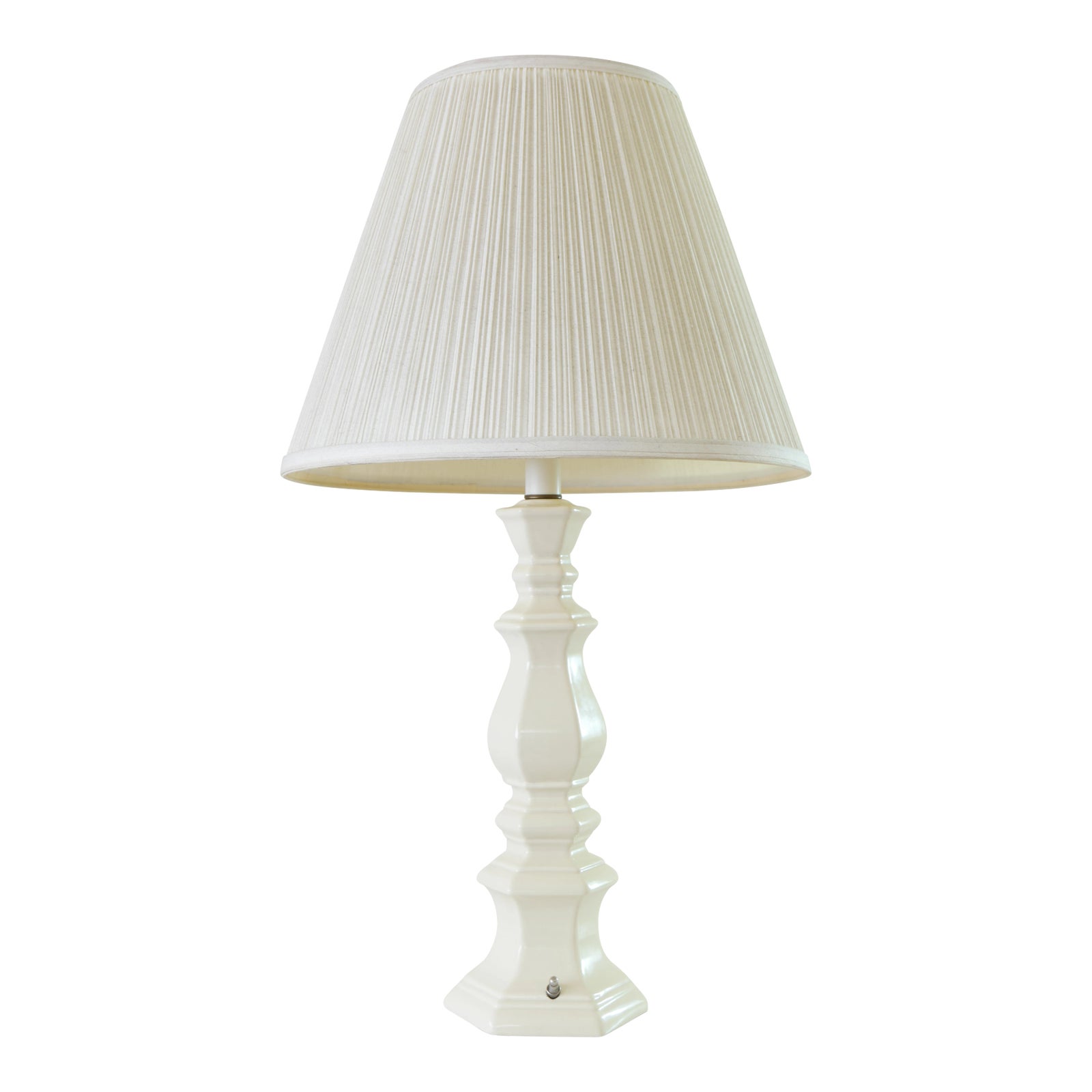 Large Vintage Ceramic Table Lamp | Chairish