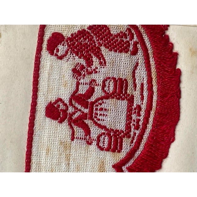 Antique German Embroidery Trim Sample Book by A.Rollinghoff Circa Wwii ...