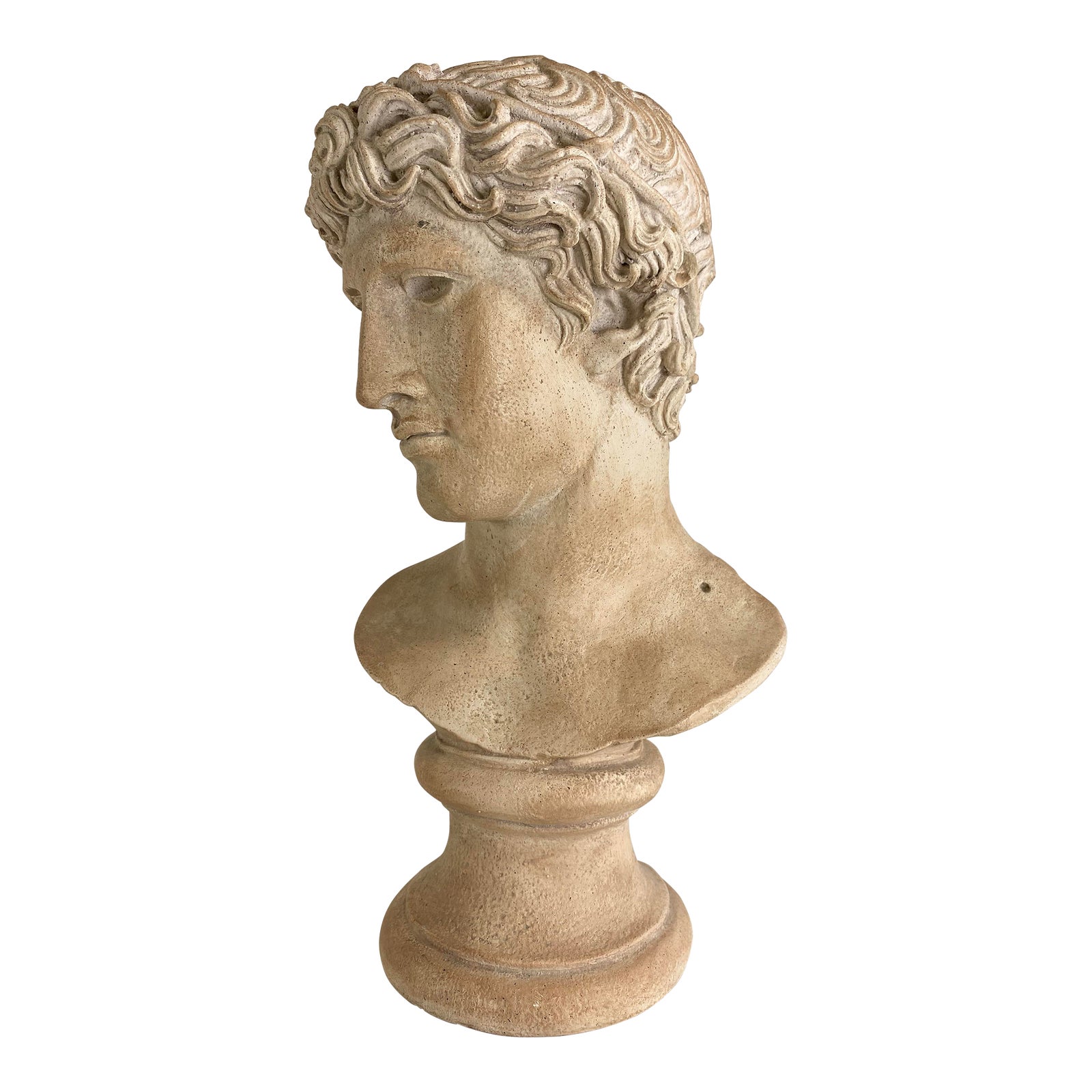 Mid-Century Vintage Plaster Bust of the Athlete by Austin Productions ...