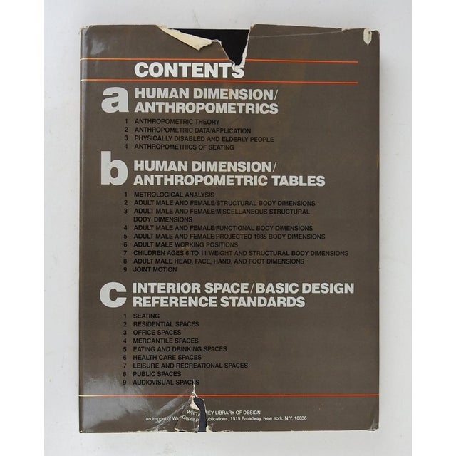Human Dimension and Interior Space a Source Book of Design Reference ...
