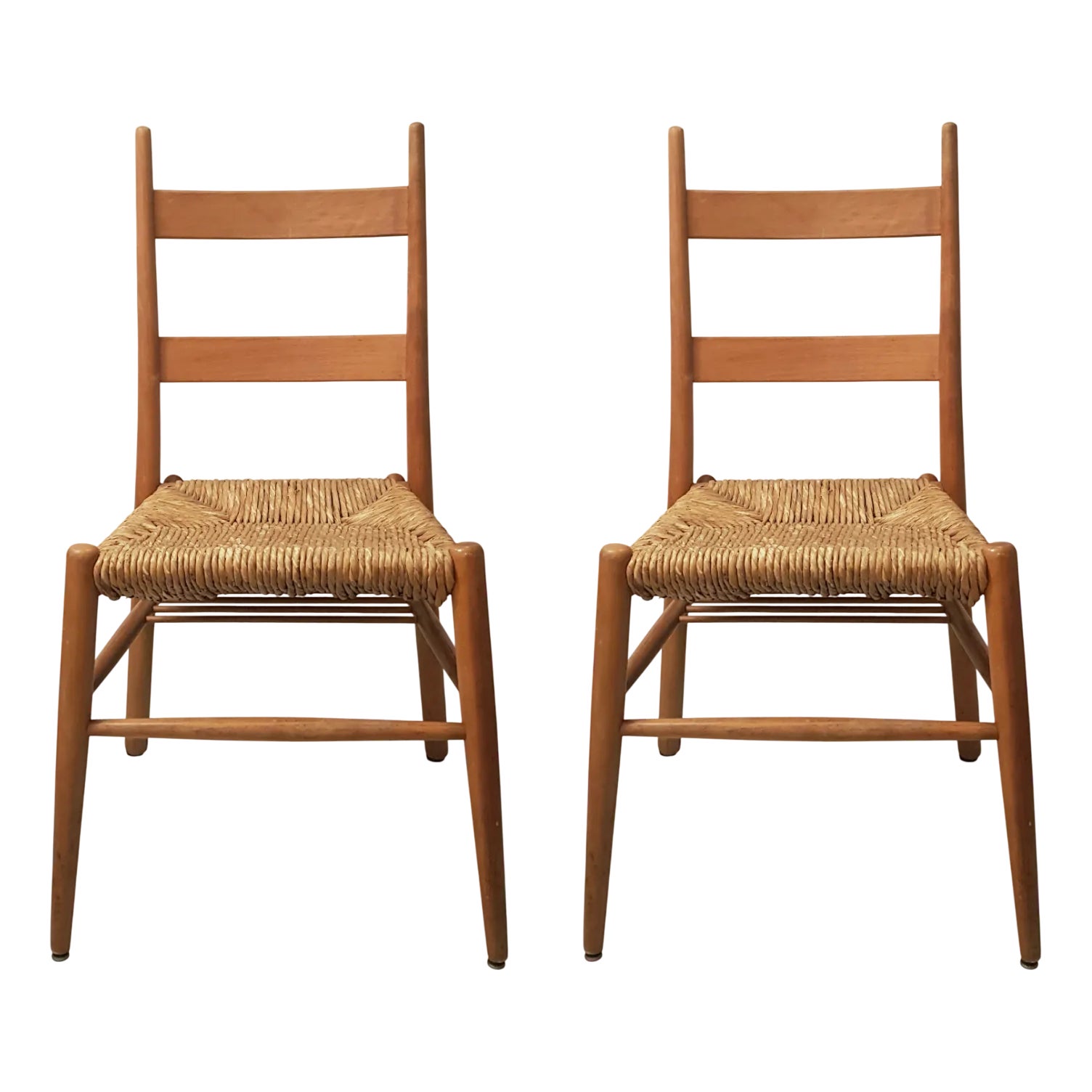 Stackable Shaker Chairs, Scandinavia, 1950s, Set of 2 | Chairish