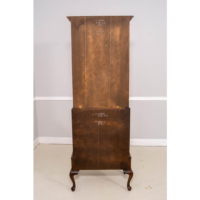 Ethan Allen Georgian Court Cherry Secretary Desk | Chairish