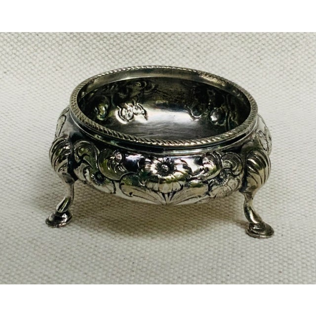 Extraordinary French Silverplate Rococo Revival Master Salt Cellars ...