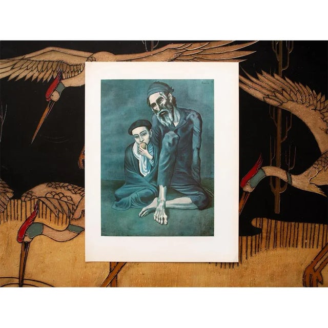 1954 After Pablo Picasso "The Old Jew and a Boy" Period First Limited ...