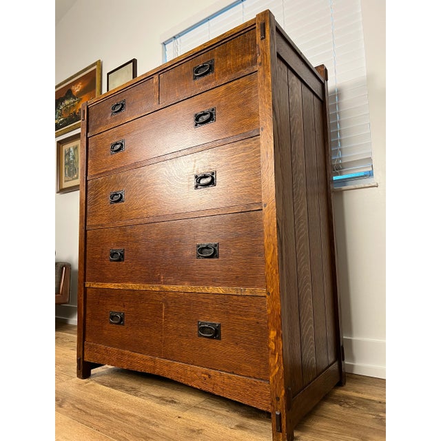 1910s Gustav Stickley Chest #627 | Chairish