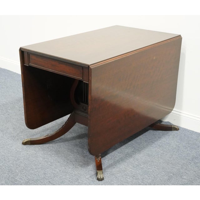 Imperial Furniture Genuine Mahogany Traditional Duncan Phyfe Style Drop ...