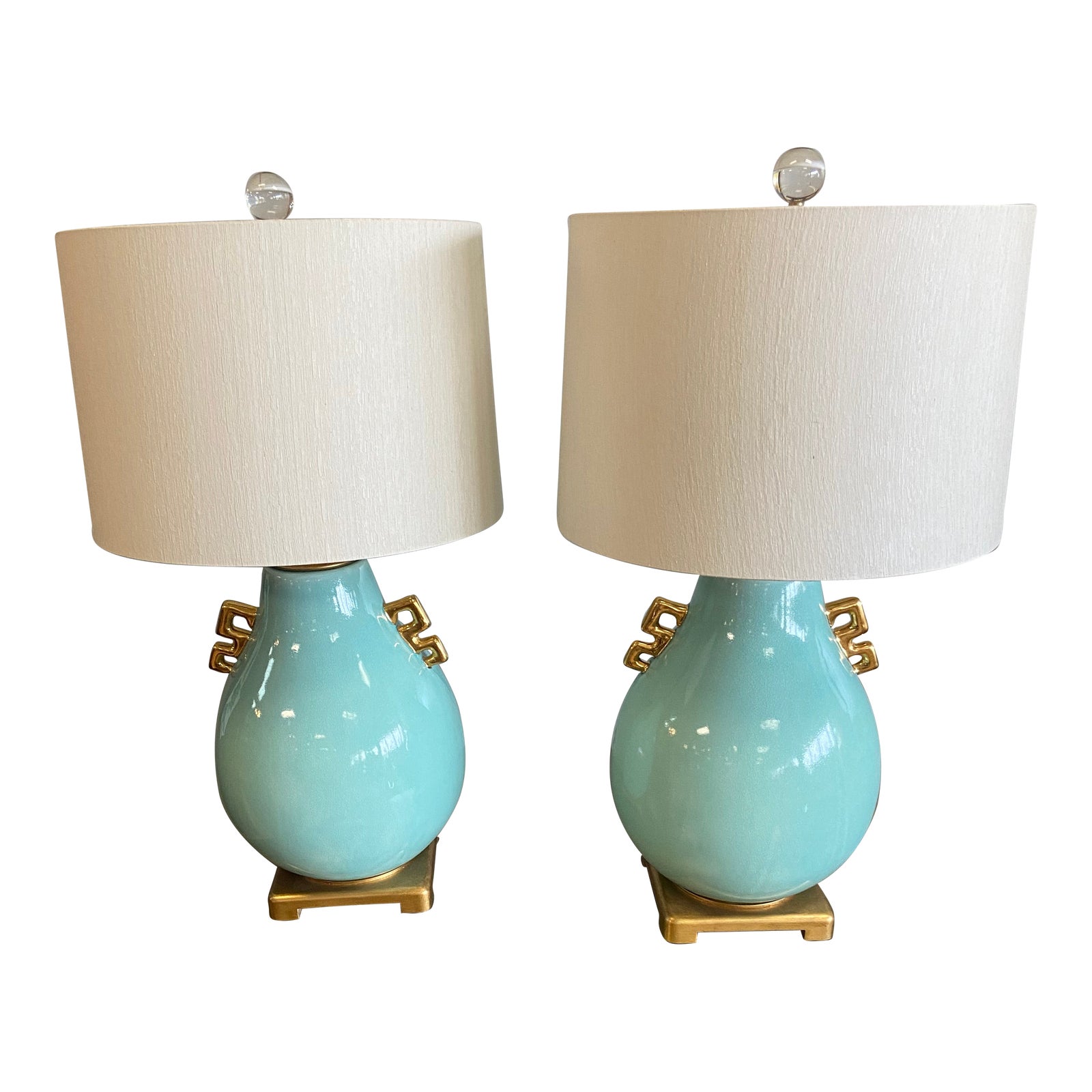 Wildwood Ming Lamps - a Pair | Chairish