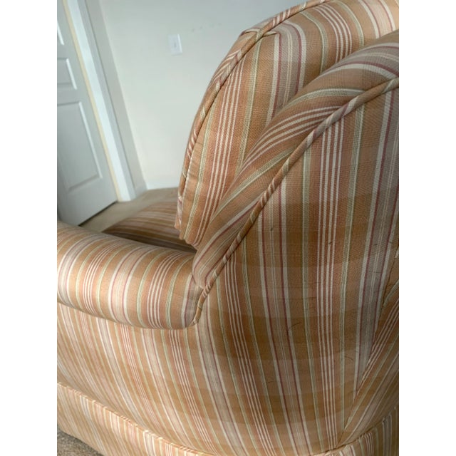 Small Upholstered Club Chair | Chairish