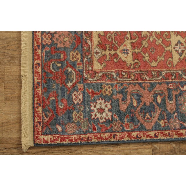 Late 20th Century Karastan Williamsburg Collection Ushak Pattern Area ...