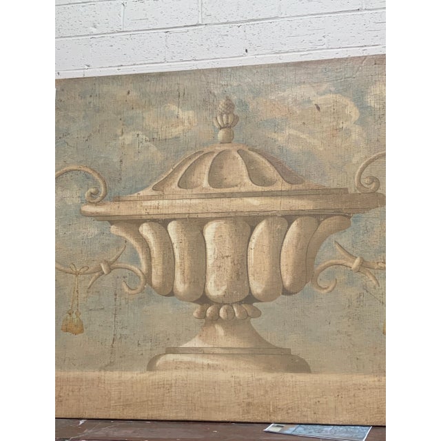 Contemporary Original Fresco Painting | Chairish